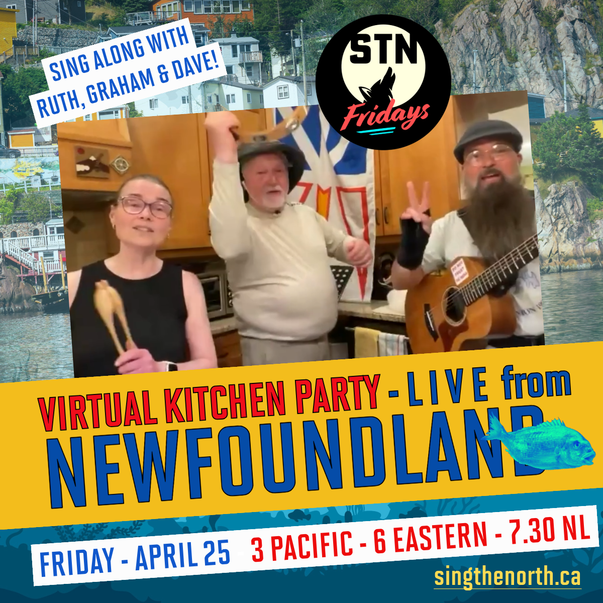 Kitchen Party from Newfoundland - April 25 – SING THE NORTH